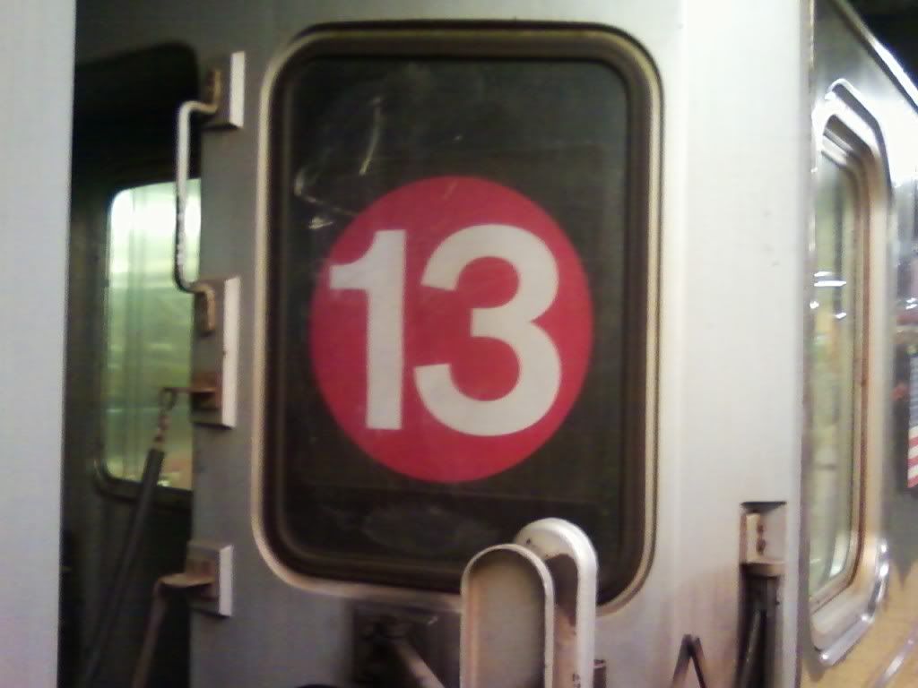 R62A with front (13) rollsign. - New York City Subway - NYC Transit Forums