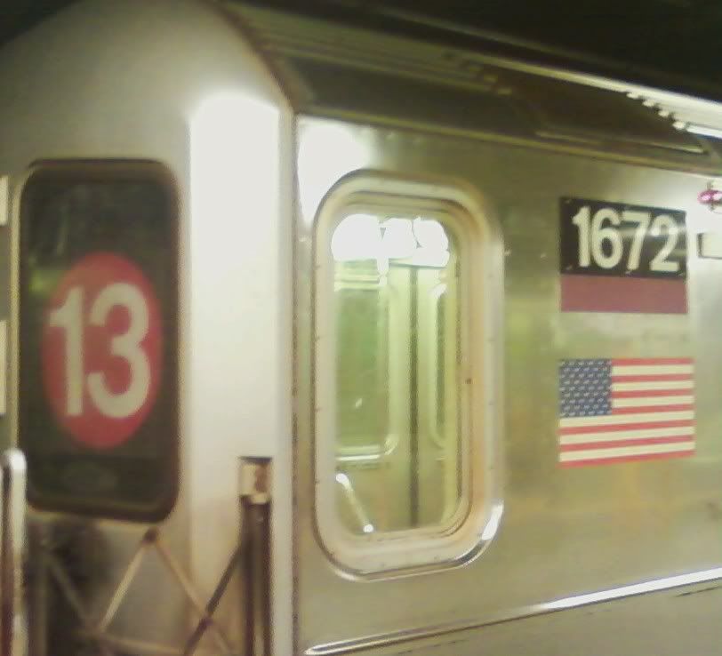 R62A with front (13) rollsign. - New York City Subway - NYC Transit Forums