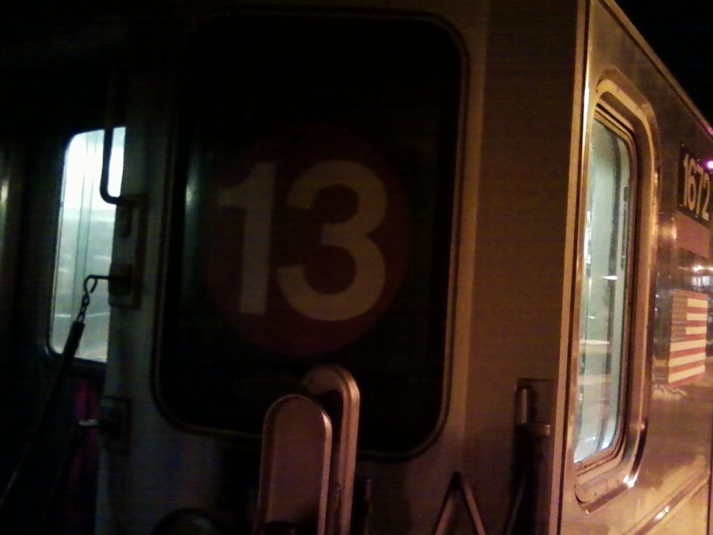 R62A with front (13) rollsign. - New York City Subway - NYC Transit Forums