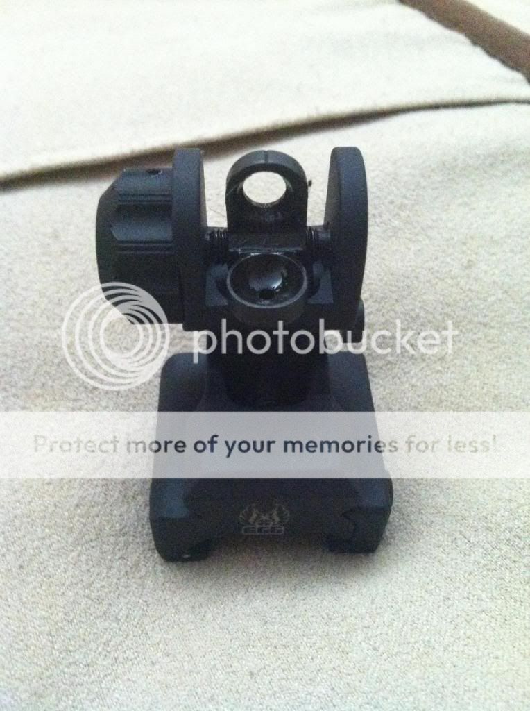 GEN 3 GLOCK 21 MAG,, GG&G rear flip sight, KAC rear sight - Calguns.net