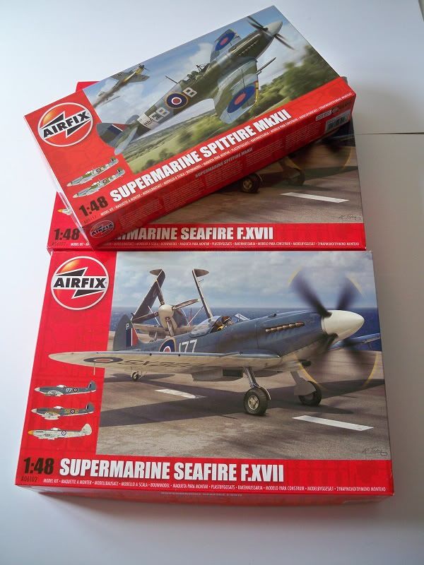 Enzo's Seafire production line - Work in Progress - Aircraft ...