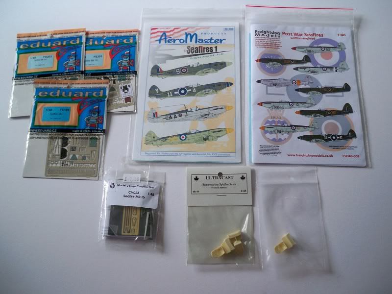 Enzo's Seafire production line - Work in Progress - Aircraft ...