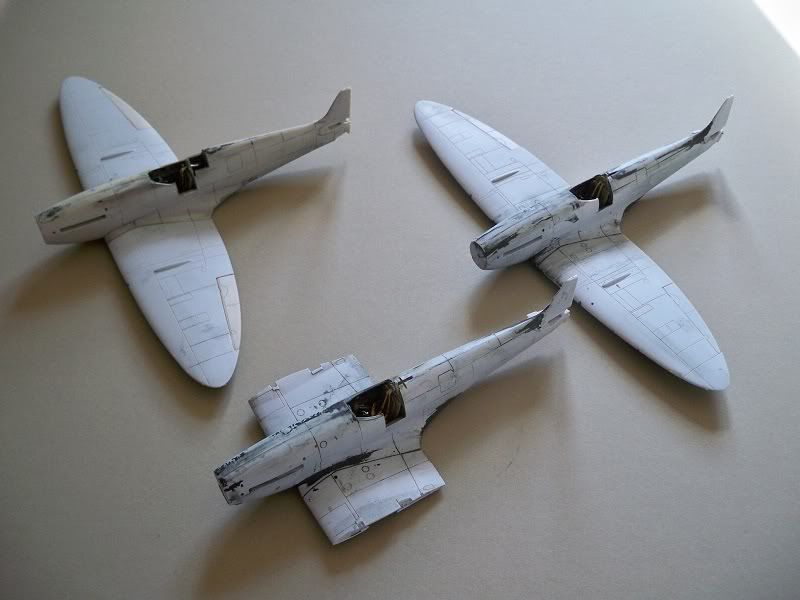 Enzo's Seafire production line - Work in Progress - Aircraft ...