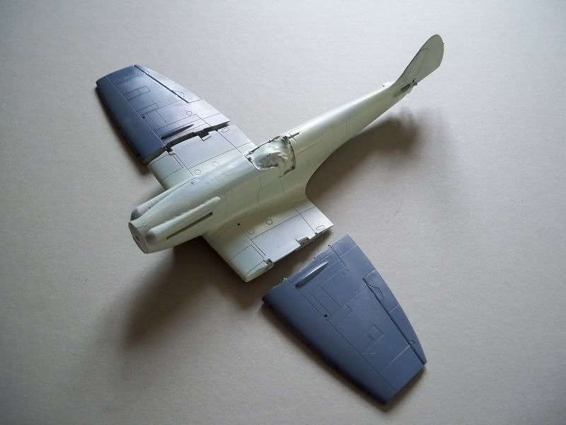 Enzo's Seafire production line - Work in Progress - Aircraft ...