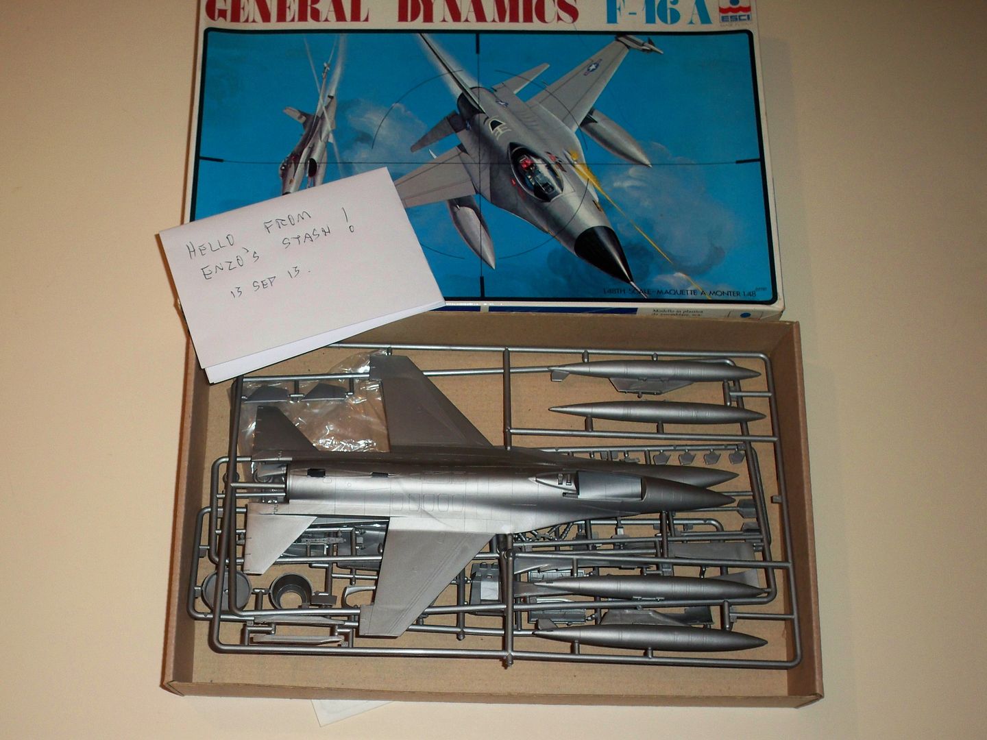 Early F-16A - 1978 ESCI 1/48th - The Obsolete Kit Group Build ...