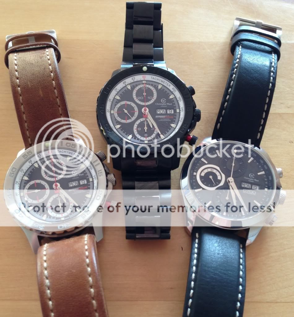 Valjoux 7750 trio - Christopher Ward Forum