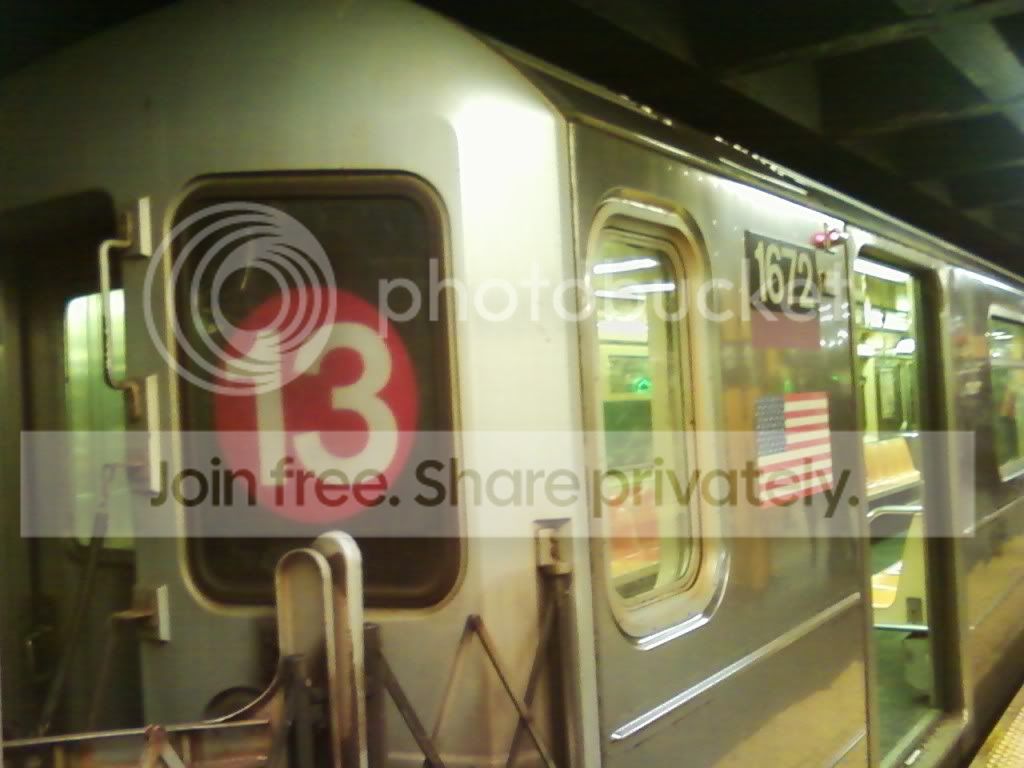R62A with front (13) rollsign. - New York City Subway - NYC Transit Forums