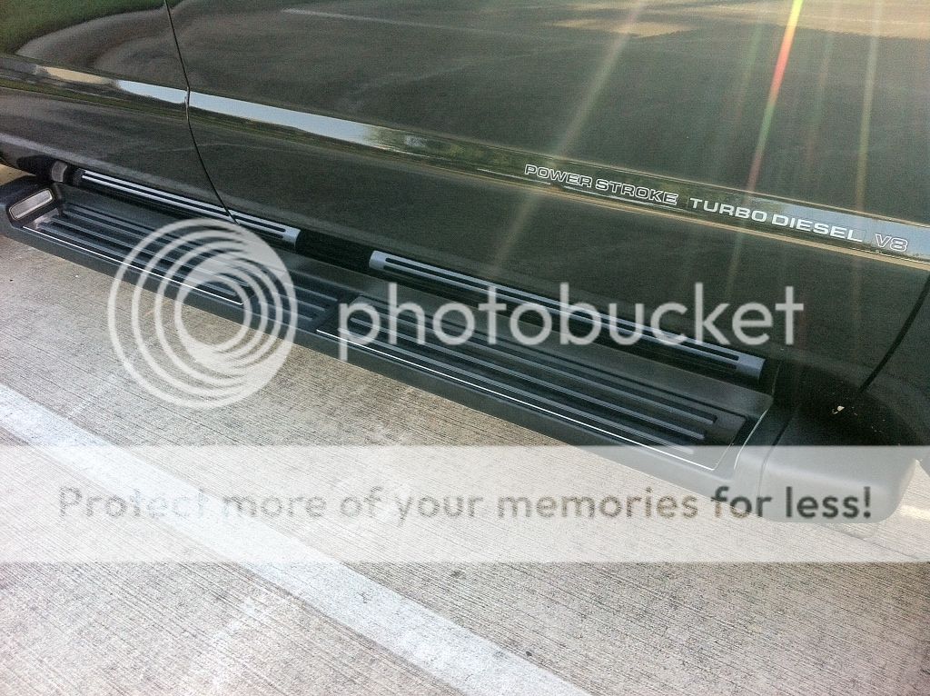 2009 Harley f250 running boards | Ford Power Stroke Nation