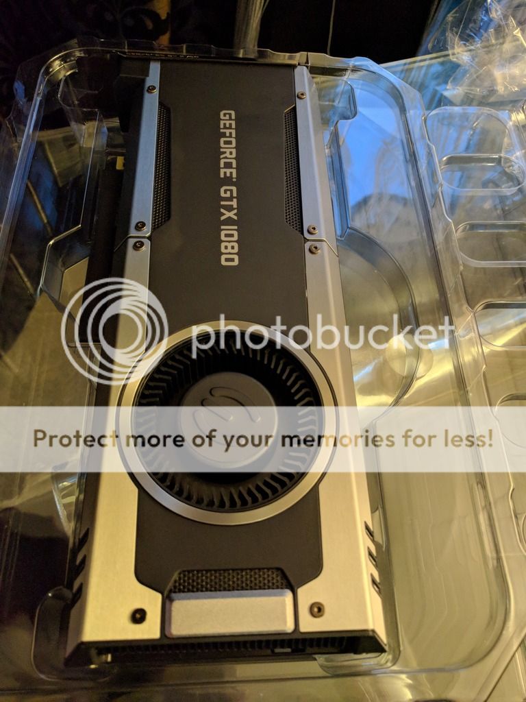 So I bought an EVGA GTX 1080 Gaming Blower card yesterday ...